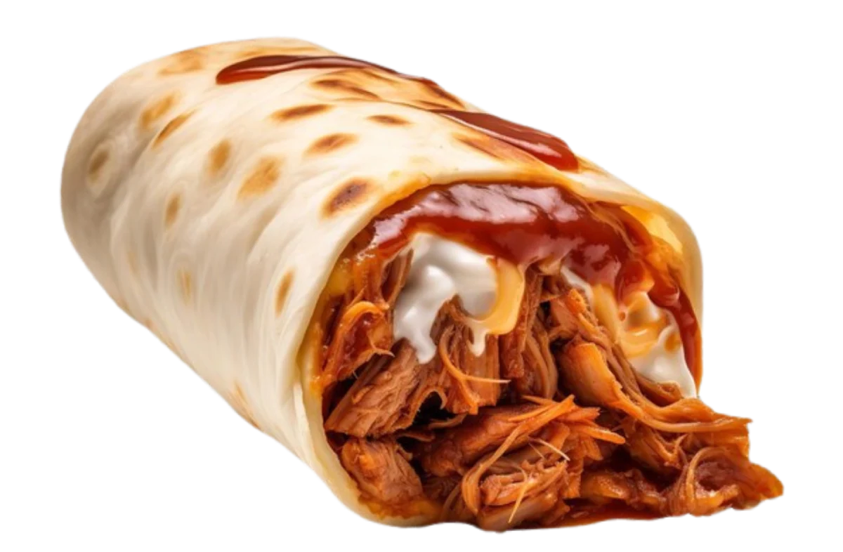 Wrap/Burrito de Pulled Pork, una creación en minutos